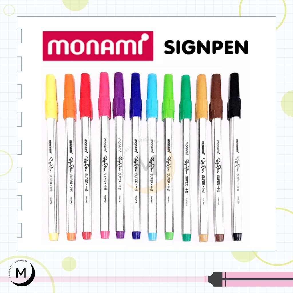 Watercolour Pen Magic Monami Sign SUPER | Shopee Malaysia