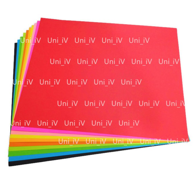8 Colour Manila Card 20"x25" Assorted Color 马尼拉卡 | Shopee Malaysia