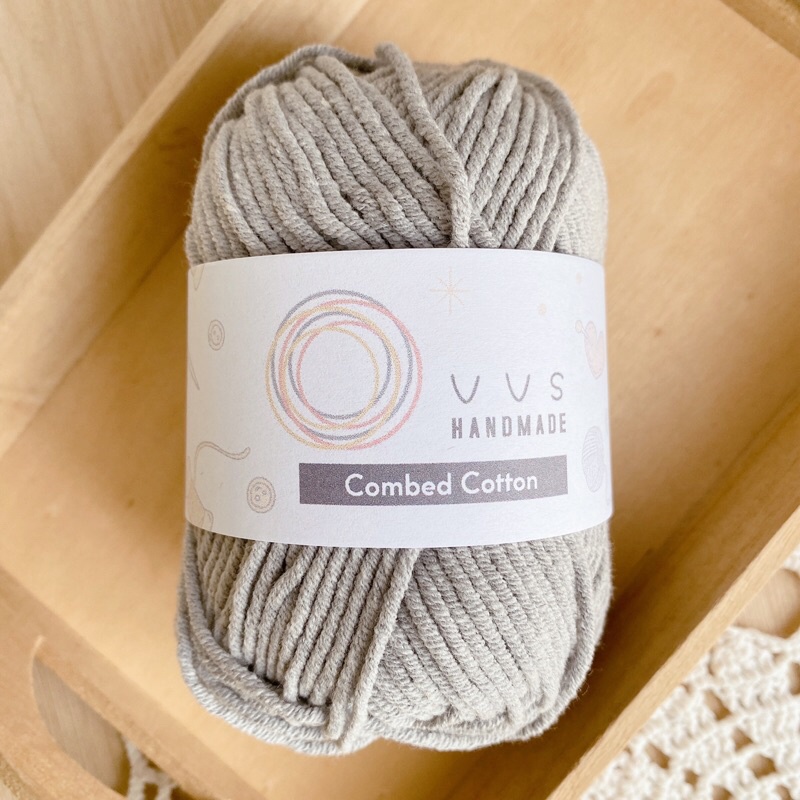 🇲🇾 1-50VVS High quality Combed cotton Yarn 5ply Crochet yarn knitting Benang Kait Handmade Knit ...