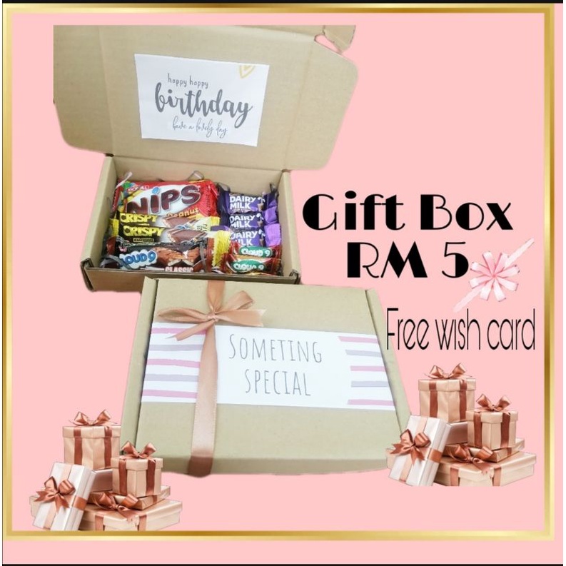 BOXOFLOVE CHOC GIFT BOX MURAH | Shopee Malaysia