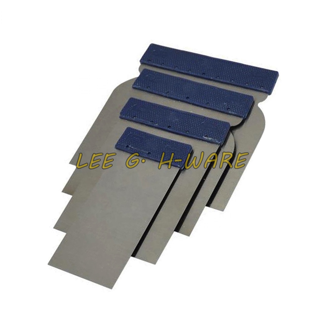 4pcs Plaster Flexible Spatula Scrapper Set I Plastic Handle Hand Tool ...