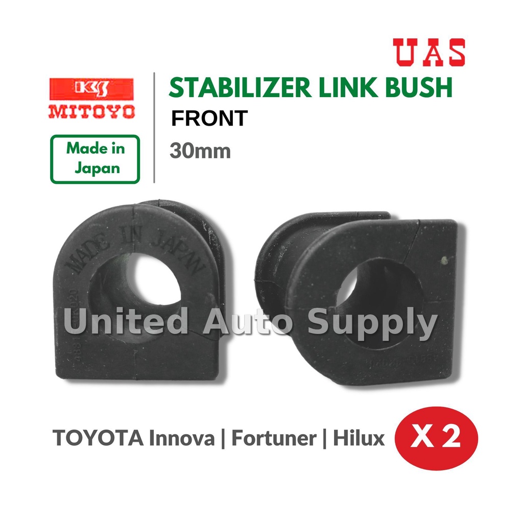 Stabilizer Bush Front TOYOTA Hilux KUN25 KUN26 Fortuner TGN51 Innova ...