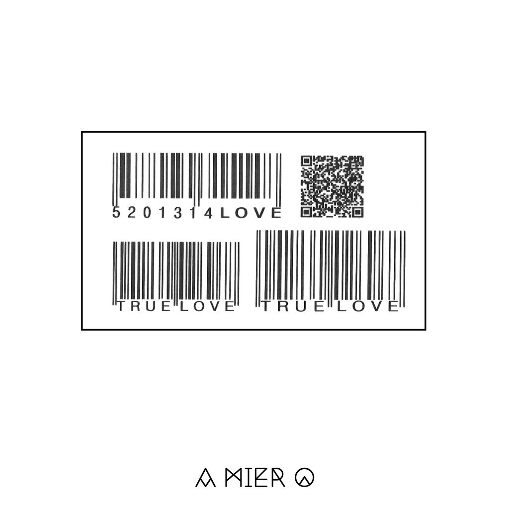 Temporary Tattoo - True Love Barcode | Shopee Malaysia