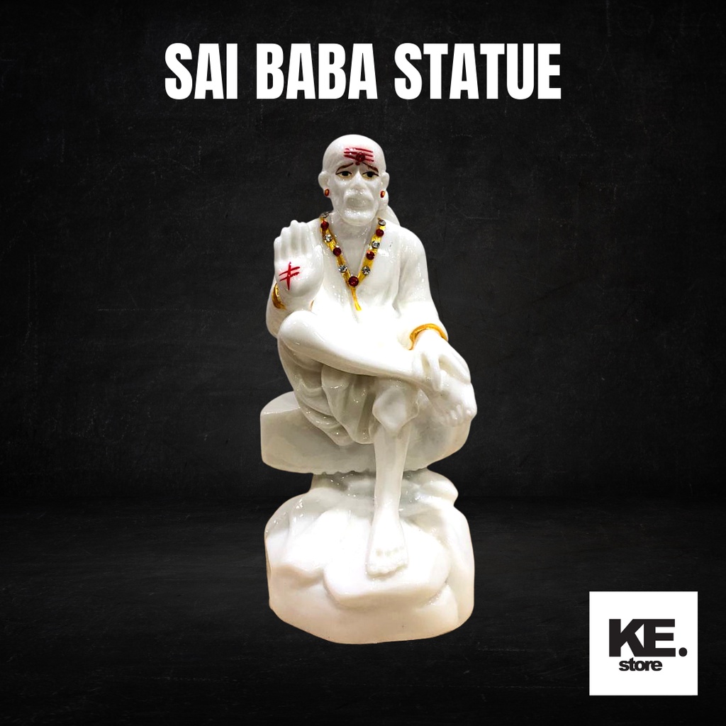 Shirdi Sai Baba Statue/Baba Statue/Pooja/Home decor | Shopee Malaysia