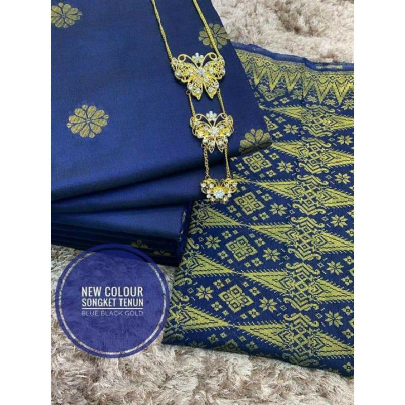 KAIN PASANG SONGKET BUNGA TABUR | Shopee Malaysia