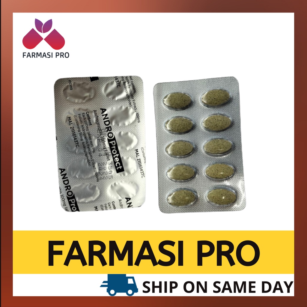[READY STOCK] ANDRO PROTECT 100MG (1 STRIP) | Shopee Malaysia