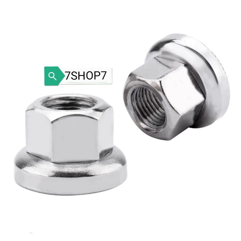 🔥Nut🔥Bicycle Depan/Belakang Rim Nut @ Front/Rear Wheel Set Hub Bolt Nut ...