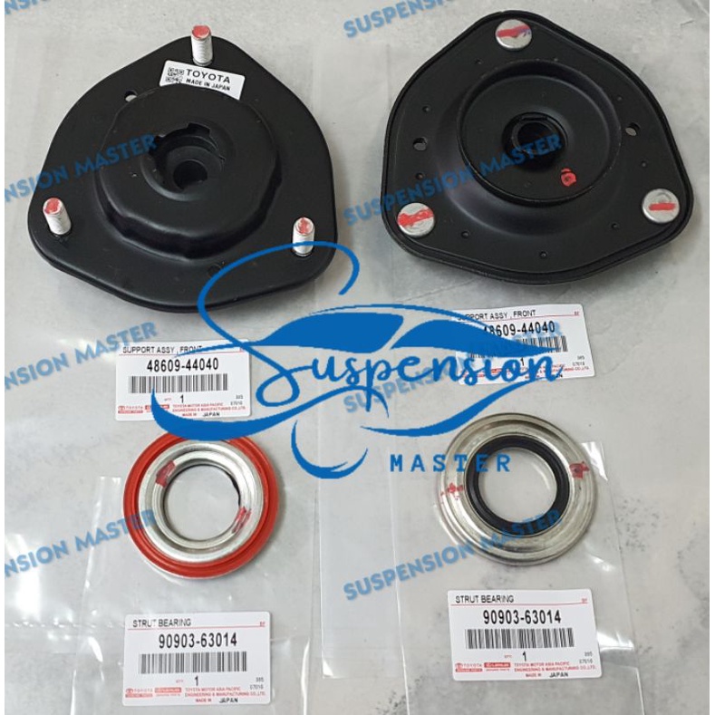 4 IN 1 SET - FRONT ABSORBER MOUNTING/ BEARING - TOYOTA IPSUM ACM21 ...
