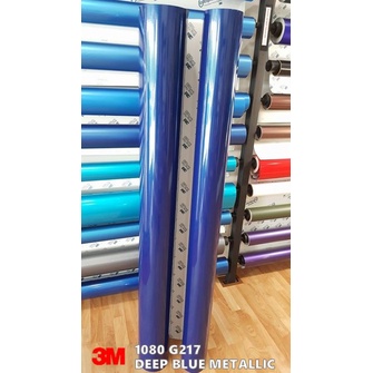 3M 1080 G217 DEEP BLUE METALLIC Car Wrap Vinyl Film Bike Phone DIY ...