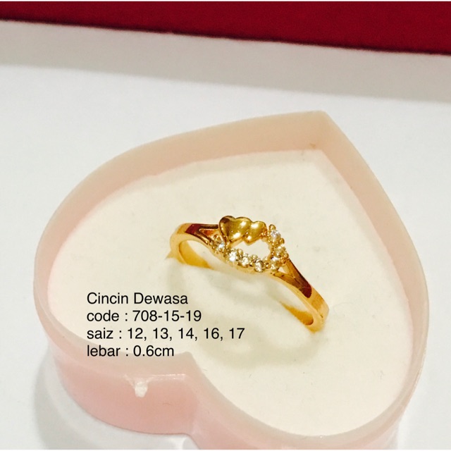 Emas korea (emas sadur 24k) | Shopee Malaysia