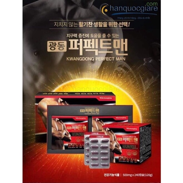 Kwangdong perfect man, Korean, Hana Forever Male Physiological Tonic ...