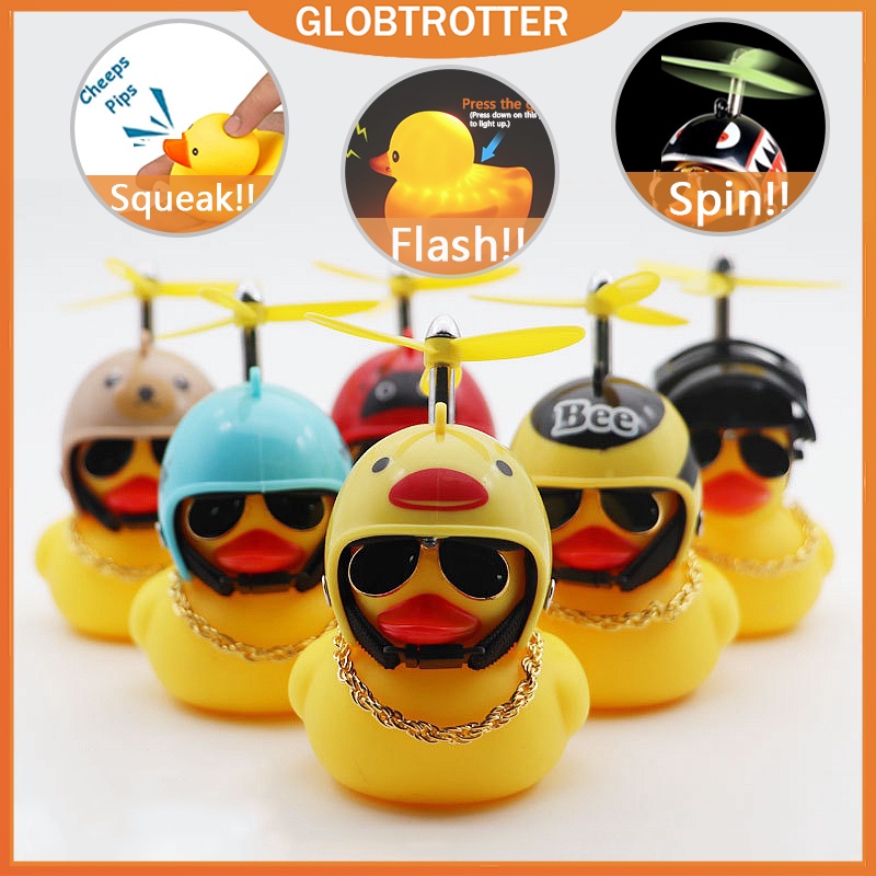 Globetrotter Little Yellow Duck Bike Horn With Lights, TikTok's Hottest ...