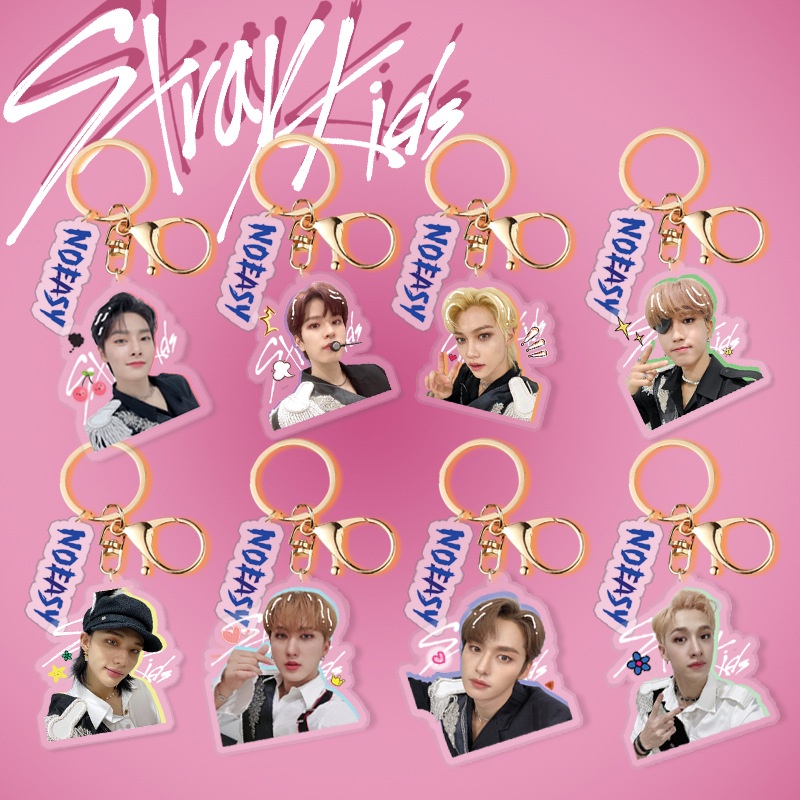 KPOP Stray Kids NOEASY Album Acrylic Keychain Pendant Keyring Limited ...