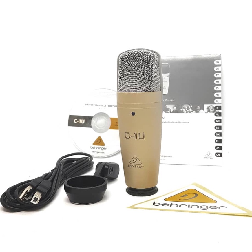 Studio Condenser Microphone Behringer C-1U / Yoga EM860U Condenser Mic ...