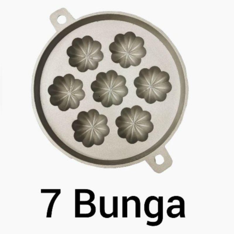 ACUAN Cara Manis Akok Aluminium Bulat TEBAL Telur Bunga Cermai ...