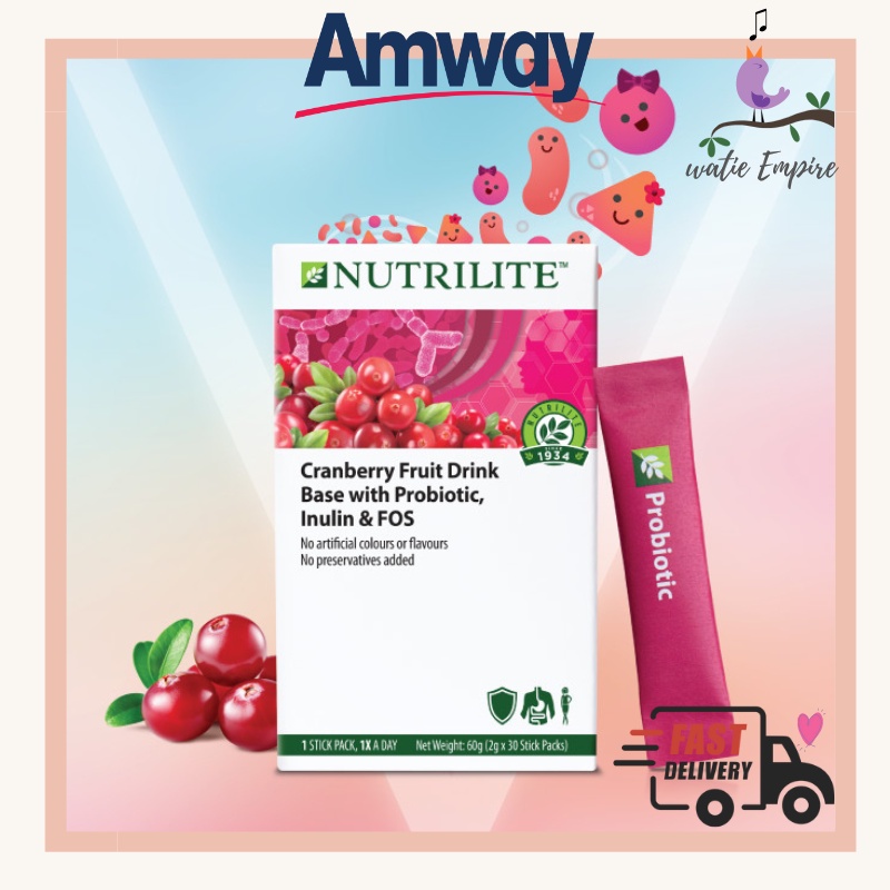 READY STOCK - Nutrilite Cranberry Fruit Drink Base With Probiotic ...