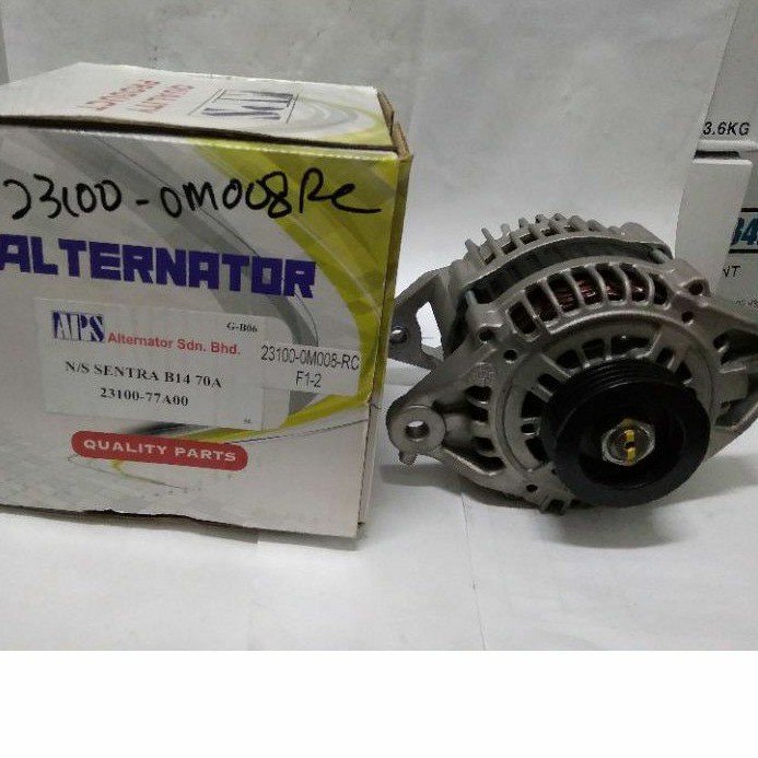 ALTERNATOR dynamo RECOND (NISSAN SENTRA B14 70A) [23100-0M008-RC ...