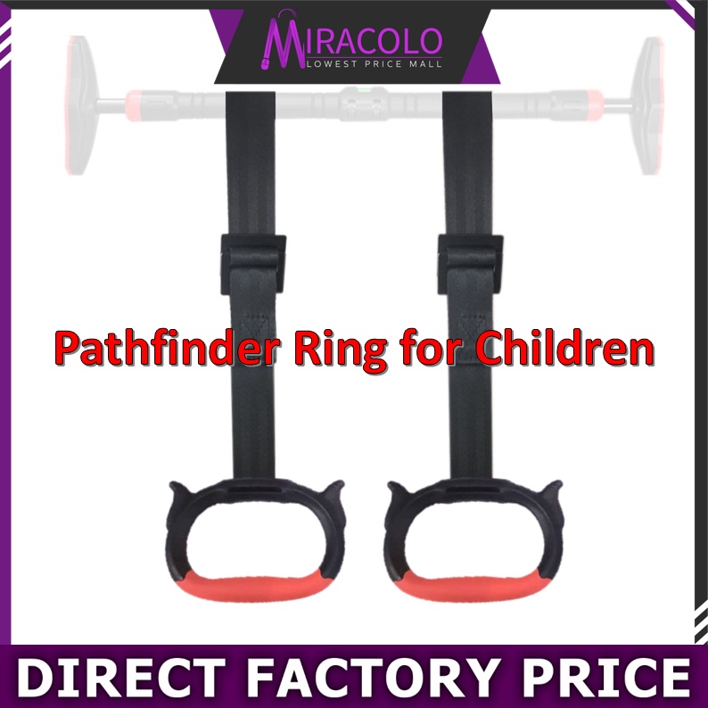 MIRA Pull Up Hanging Children Gymnastic Rings Exercise Strength ...