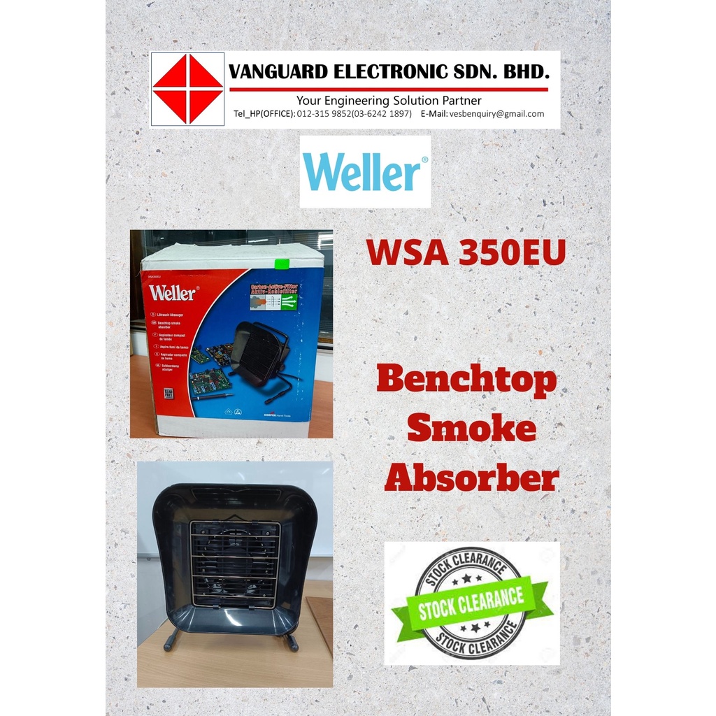 Weller Benchtop Smoke Absorber WSA350EU | Shopee Malaysia