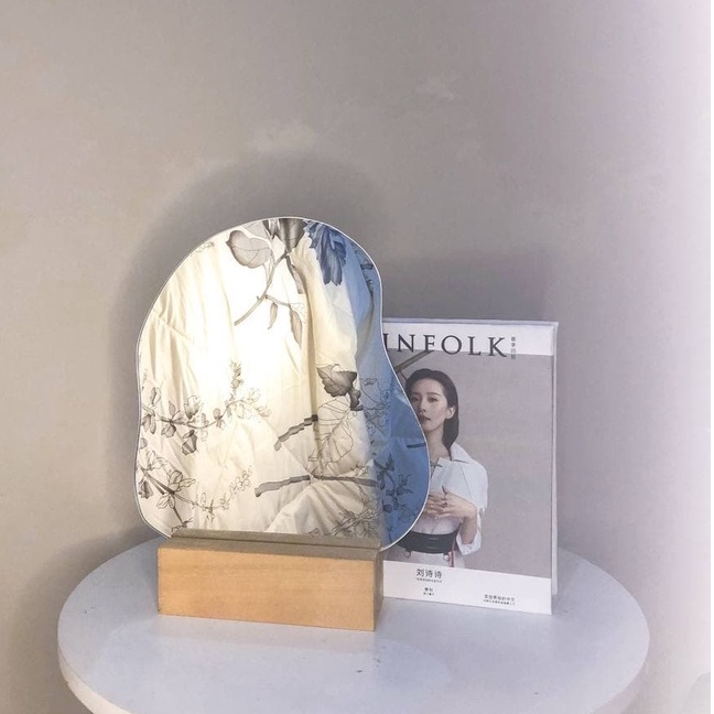 Aesthetic mirror/Aera/aesthetic mirror /irregular mirror/mirrorplus ...