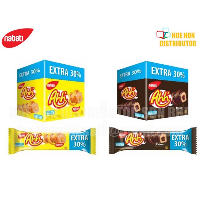 nabati ahh triple cheese chocolate + extra 30%(20's x 5gm + 1.5gm) childhood | Shopee Malaysia