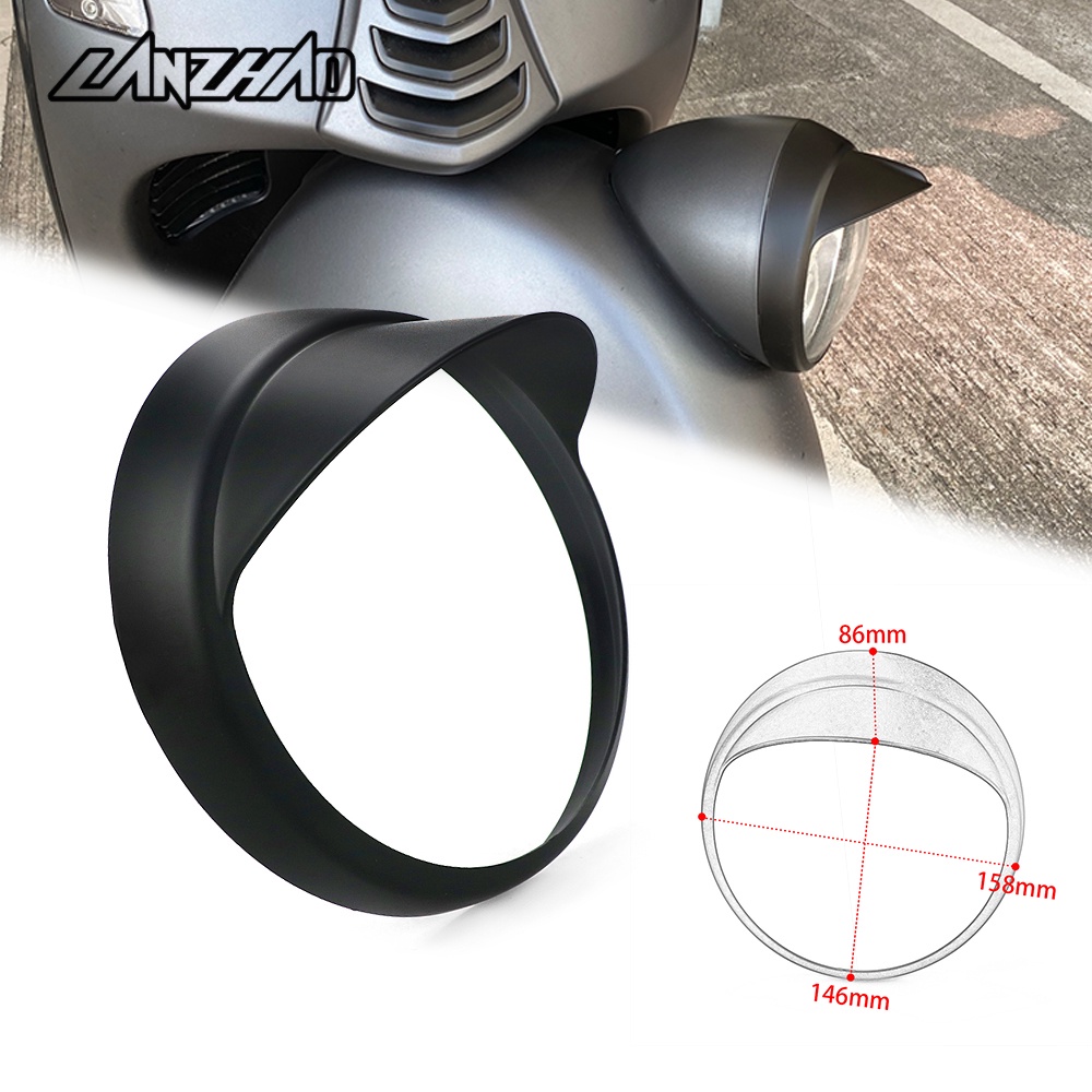 for VESPA GTV 300 LX125 2013-2022 Scooter Head Light Grille Front Trim ...