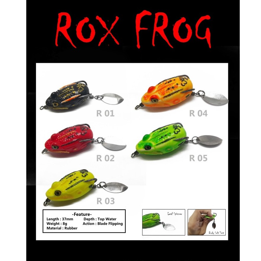 EXP ROX SOFT RUBBER FROG | Shopee Malaysia
