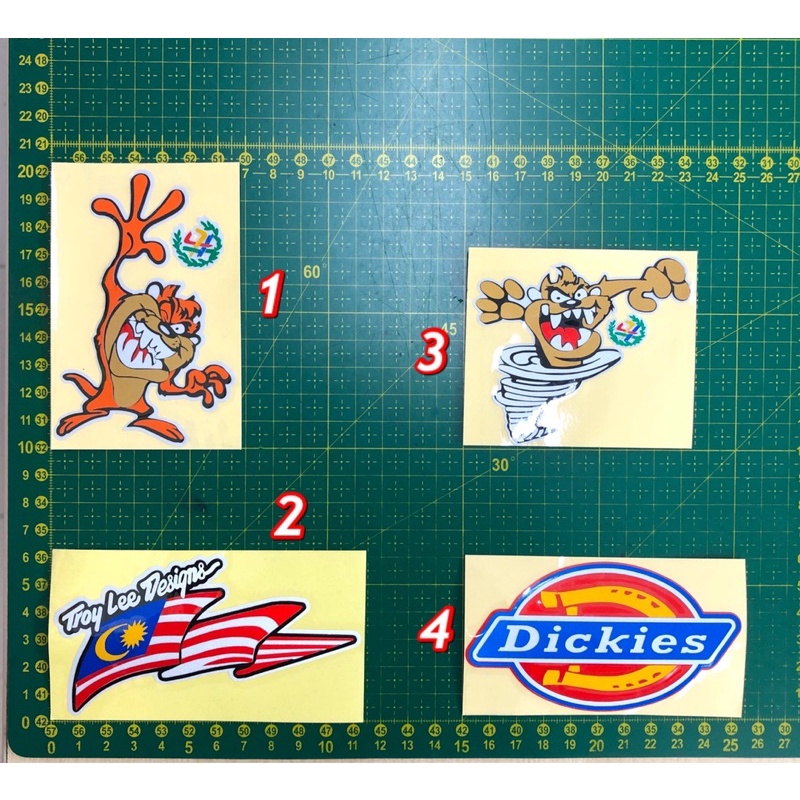 Sticker motor sticker pantul cahaya sticker troy lee design malaysia ...