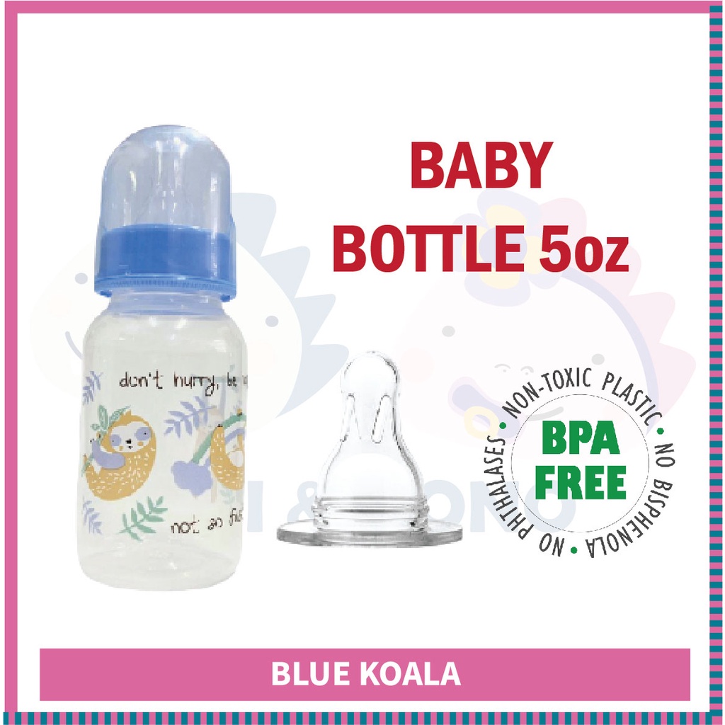 Botol Susu Bayi Baru Bersalin Puting kecil Slim Neck Puting Lembut Slim ...