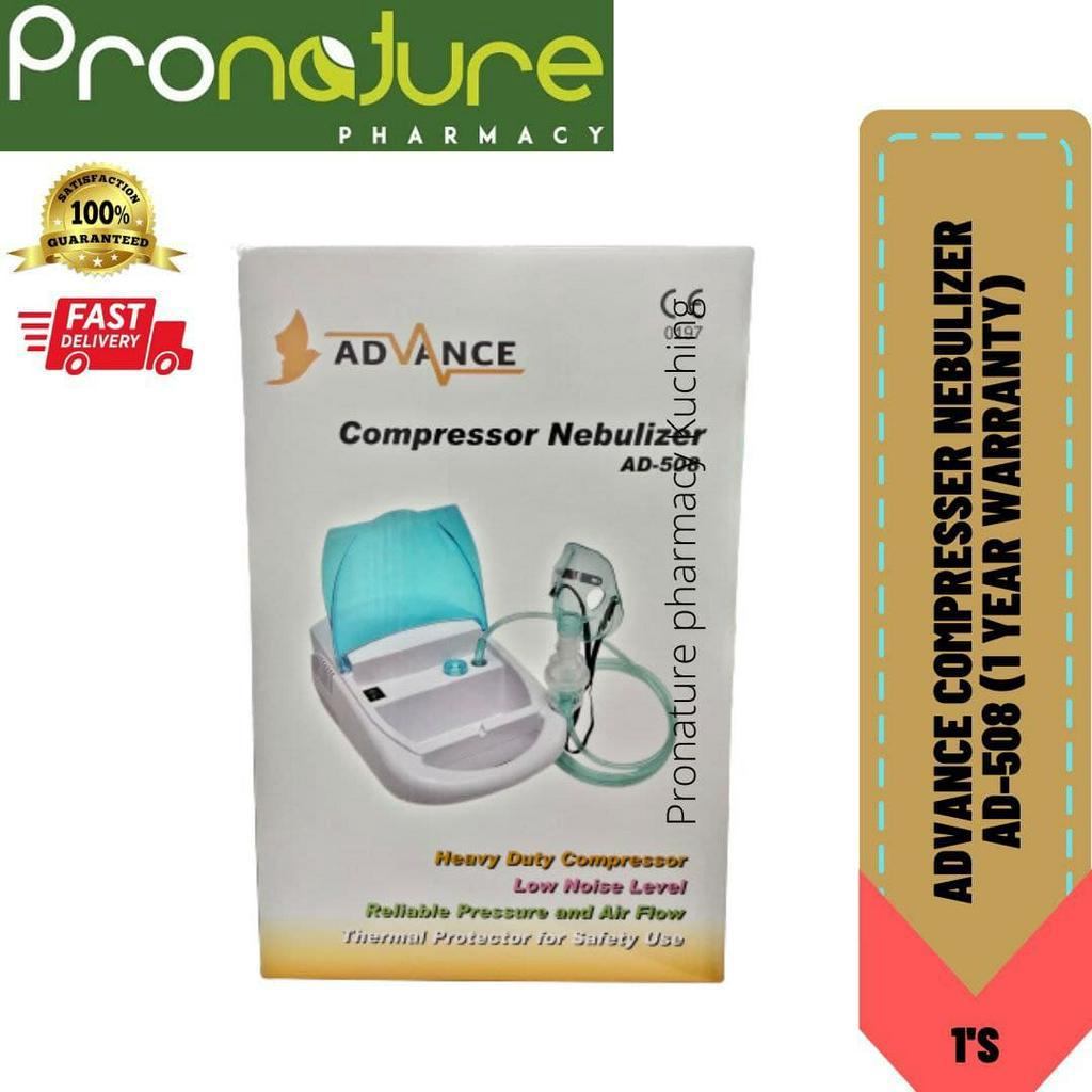 ADVANCE COMPRESSOR NEBULIZER AD-508 (1 YEAR WARRANTY) | Shopee Malaysia