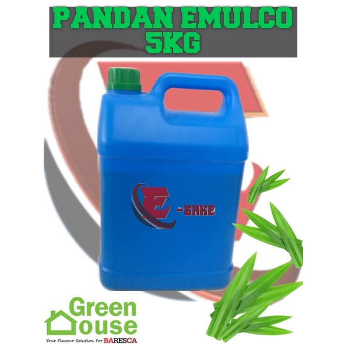 PANDAN EMULCO 5KG | HALAL | PERASA PANDAN BERWARNA 5KG | Shopee Malaysia