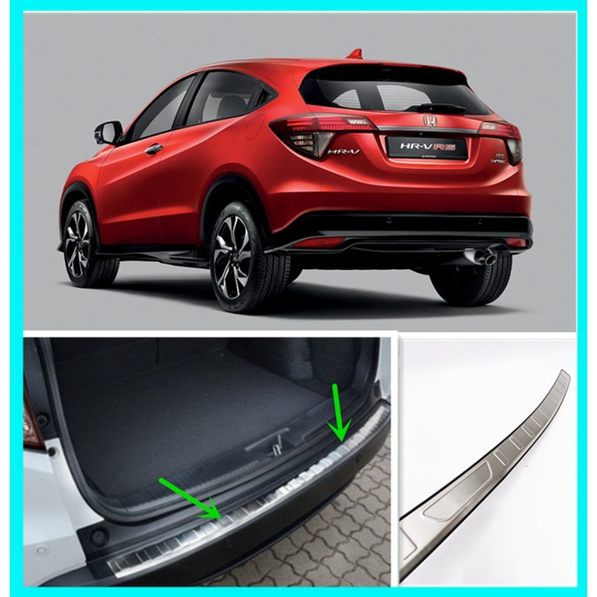 HONDA HRV(HR-V) 2019-2021 Rear Bumper Guard Trunk Protector stainless ...