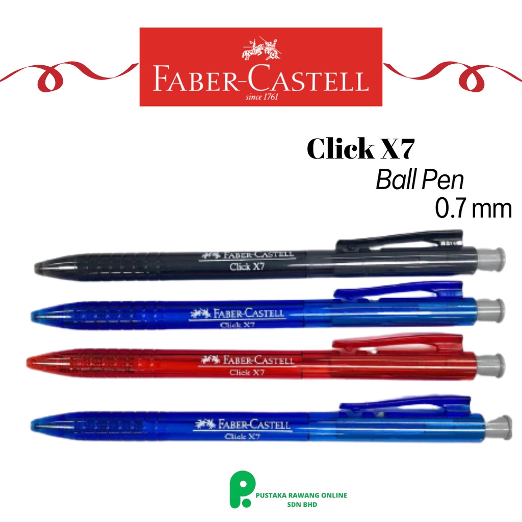 FABER CASTLE Click X7 (Ball Pen) | Shopee Malaysia