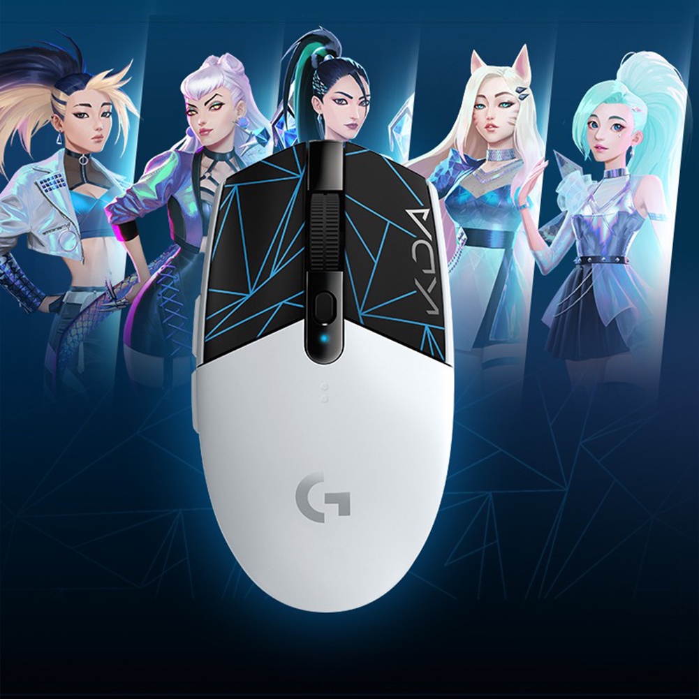 Mouse Logitech G304 KDA LIGHTSPEED Wireless Gaming Mouse 6 Programmable ...