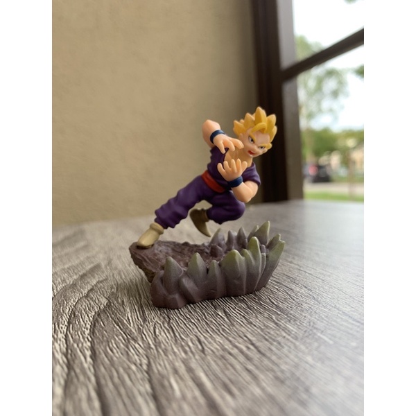 Original Bandai Dragon Ball Figure Small chibi goku bezita Trunk Gogeta ...