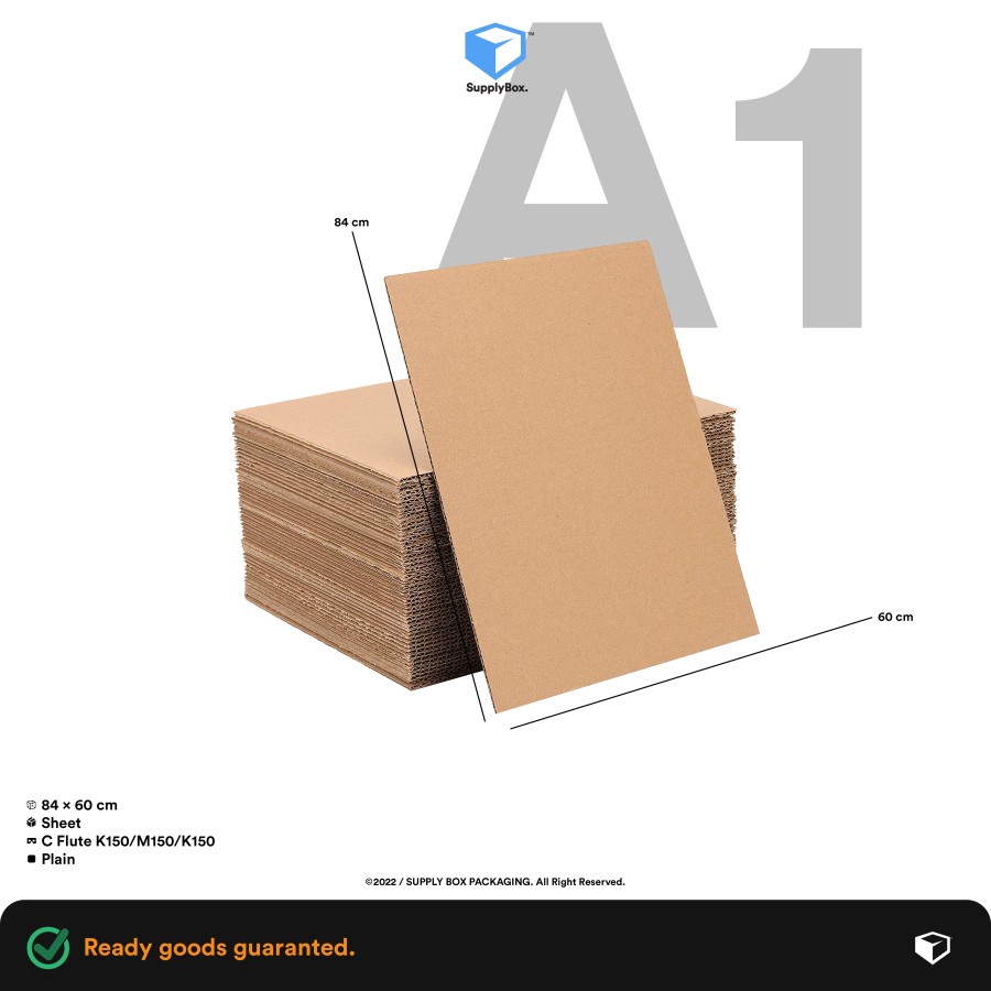 Cardboard Sheet 84x60cm A1 | Sheet | Cardboard | Shopee Malaysia