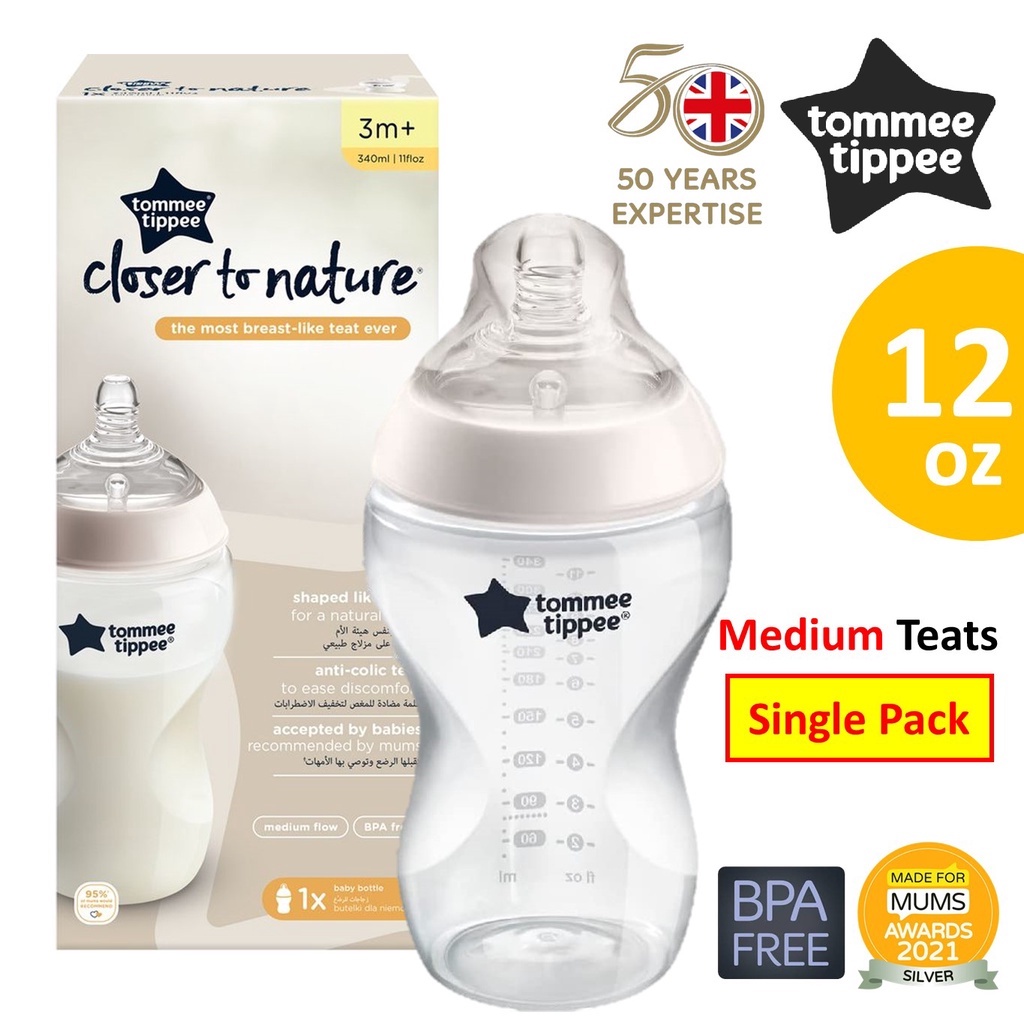 BUNDLE Tommee Tippee CloserToNature Tinted Set Baby PPSU PP Feeding Bottles 4oz 150ml/ 9oz 260ml ...