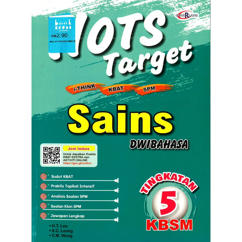(BBW) Hots Target Sains Tg 5 (ISBN: 9789674556006) | Shopee Malaysia