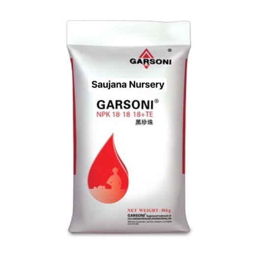 GARSONI NPK18-18-18+ TE (BAJA KESUBURAN DAUN,BAJA KESUBURAN AKAR,BAJA ...