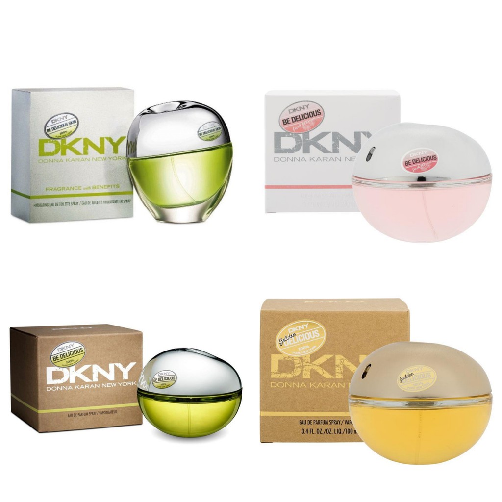 Authentic Be Delicious EDP + Be Delicious Skin EDT + Be Delicious ...