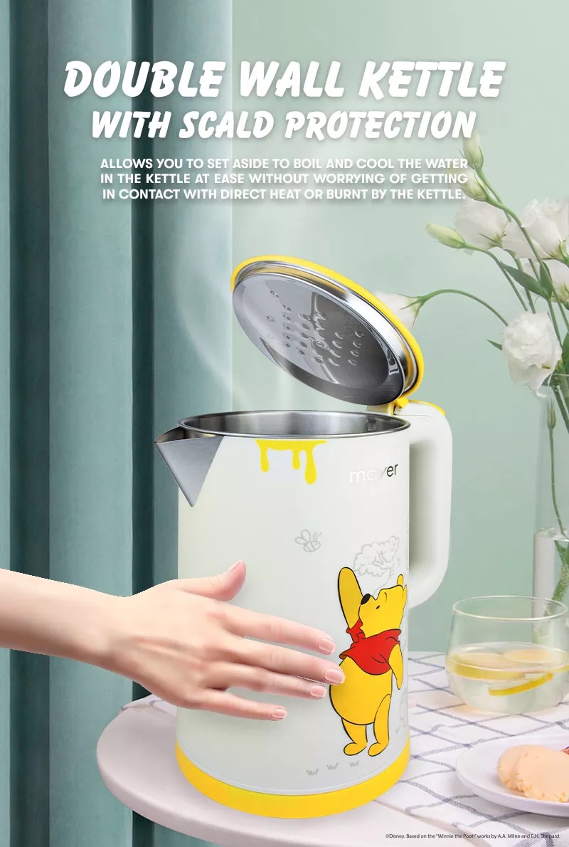 [Free Shipping] Disney x Mayer 1.8L Electric Kettle - Winnie the Pooh ...