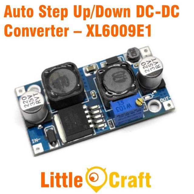 XL6009E1 35V 3A Auto Step Up/Down Buck/Boost DC-DC Converter | Shopee ...