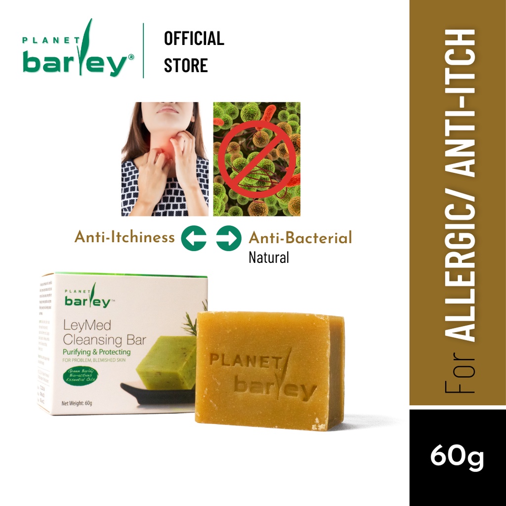 Planet Barley - LeyMed Non Allergic Natural Cleansing Soap Bar For Anti ...