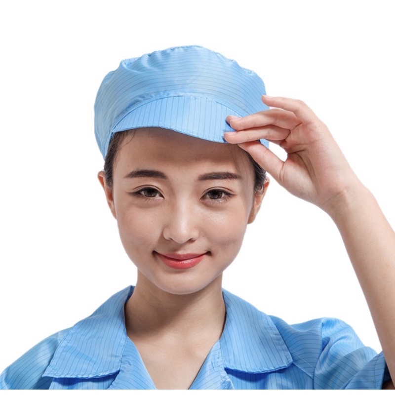 Cleanroom ESD Cap Readystock/ Hat Labatory/Anti-Static Safety Hat ...