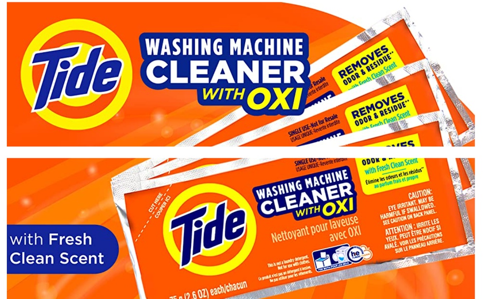 Tide Washing Machine Cleaner for Front and Top Loader Washer Machines ...