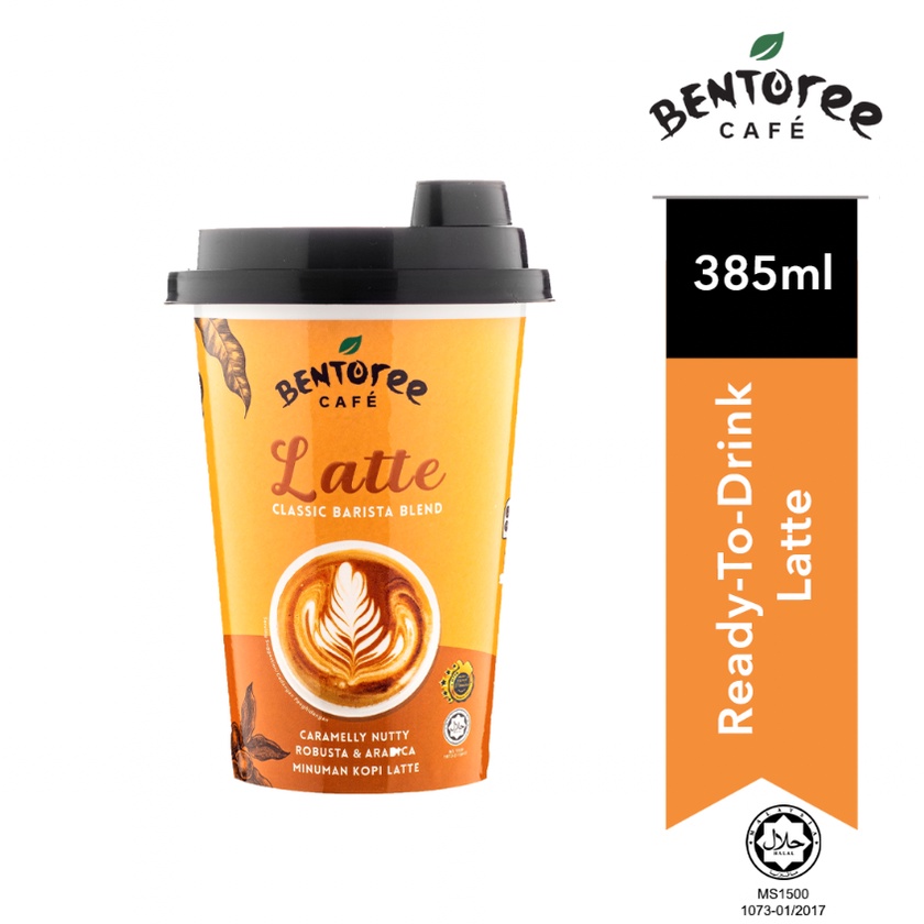 Bentoree Café Ready To Drink Latte Coffee Beverages 385ml | Shopee Malaysia
