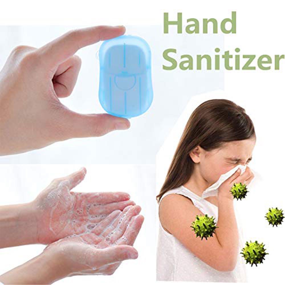 Disposable Travel Soap Paper Portable | Sabun Kertas Nipis (20pcs/box ...