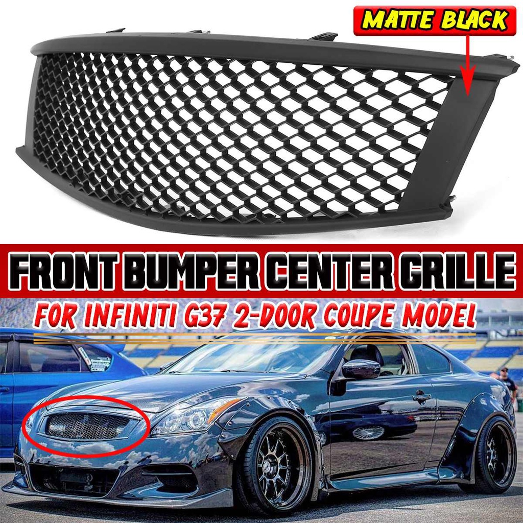 G37 Honeycomb Mesh Car Front Grill Grille For Infiniti G37 2-Door Coupe ...
