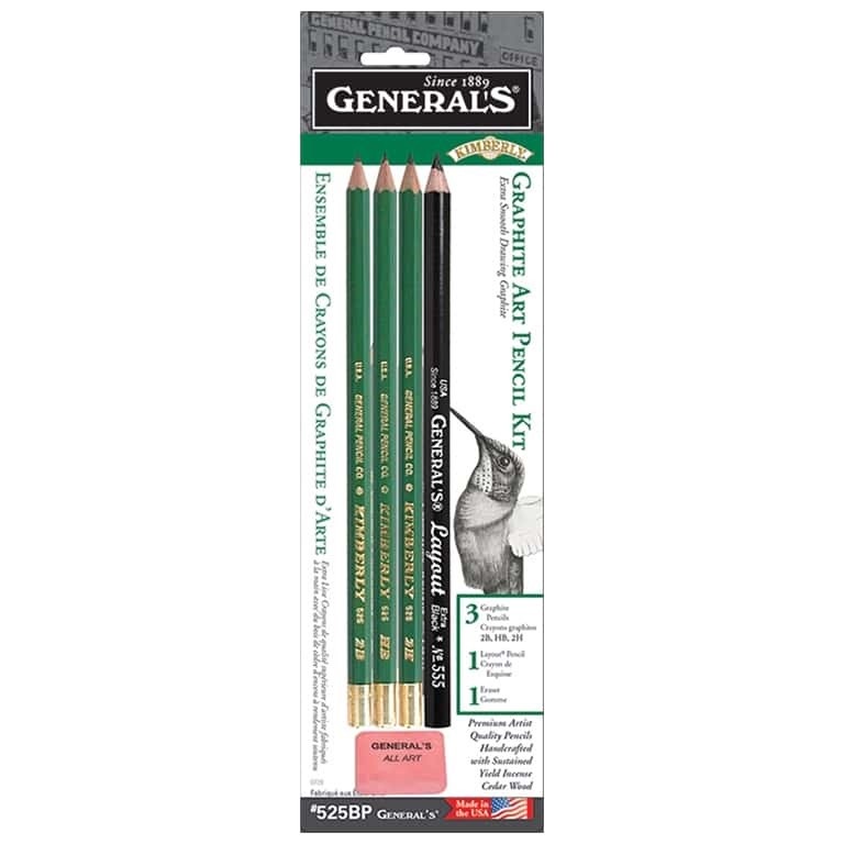 General's Graphite Drawing Pencil Set | Shopee Malaysia