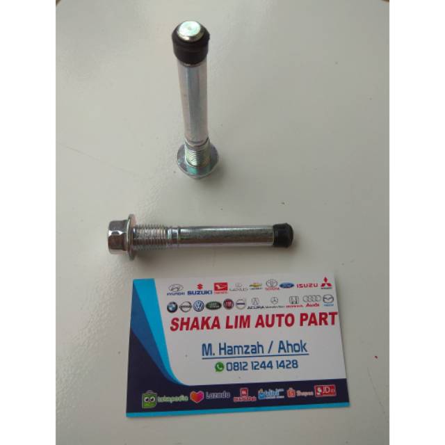 Front Brake Caliper Pin Bolt Toyota Agya Daihatsu Ayla Pin B 1 Seal ...